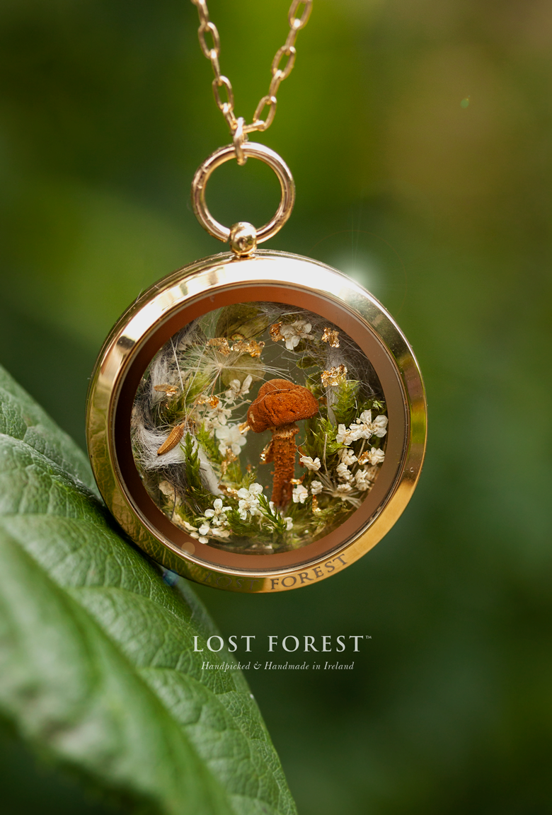Bunny Tales Custom Pet Memorial Jewellery Lost Forest Handpicked Handmade in Ireland